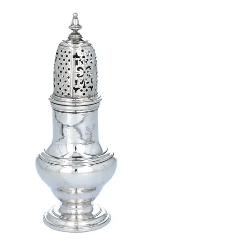 Georg II Silver Sugar Sifter - Antique Silver - Hemswell Antique Centres