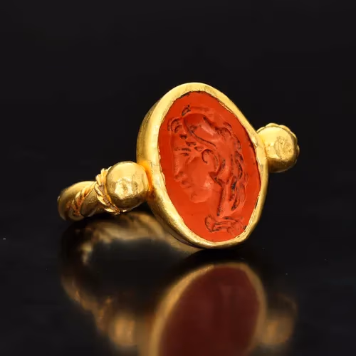 Roman Intaglio Ring - Jewellery & Gold - Hemswell Antique Centres