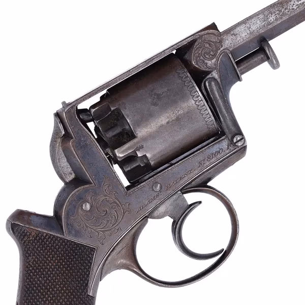 Cased 54 Bore Five Shot Percussion Model 1851 Adams Revolver - Hemswell ...