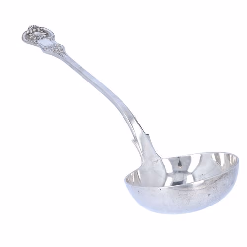 Mid 19th Century Scottish Silver Ladle - Antique Silver - Hemswell ...