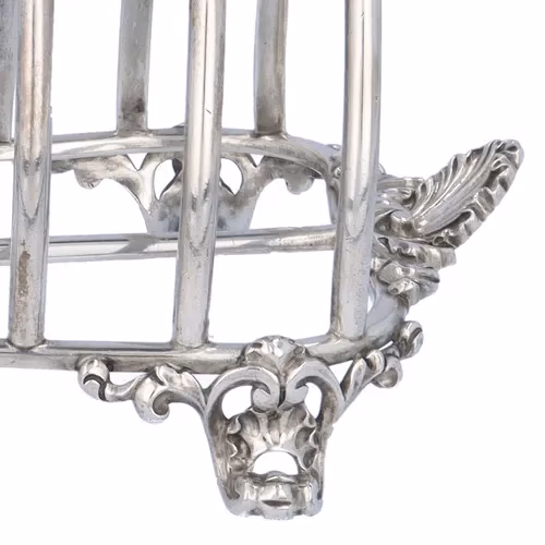 Victorian Silver Toast Rack - Antique Silver - Hemswell Antique Centres