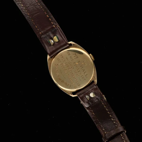 9ct Gold Vertex Swiss Watch - Hemswell Antique Centres