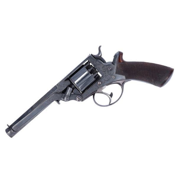 Cased 54 Bore Five Shot Percussion Fourth Model Tranter Rovolver ...