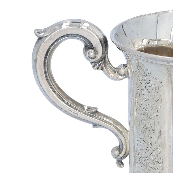 William Smily Victorian Silver Cup - Hemswell Antique Centres